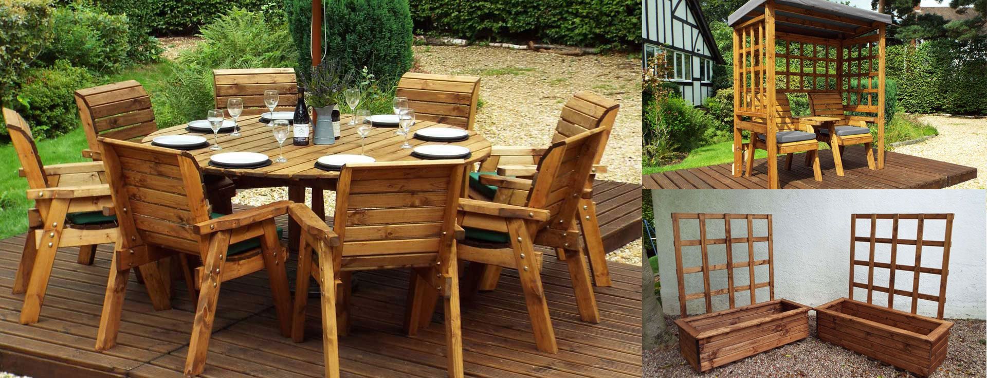 Timber Furniture - Solid wood Garden Furniture WebShop
