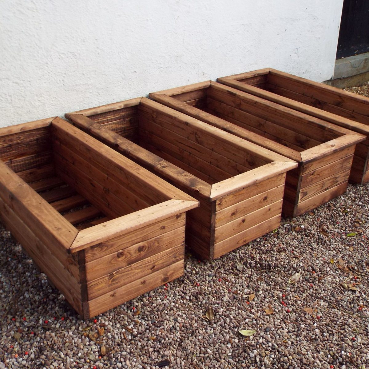 2pc LARGE KENSINGTON (Trellis) Trough Set – Timber Furniture