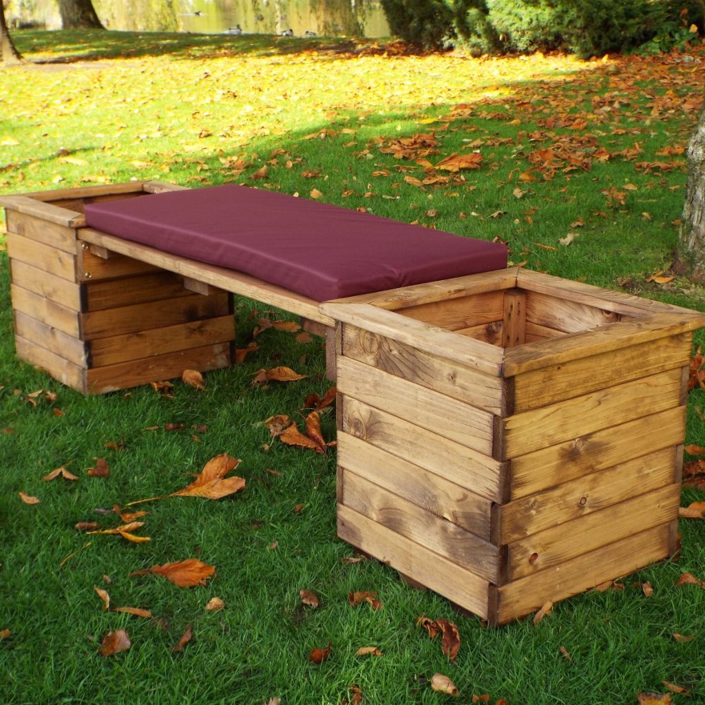 Deluxe Planter Bench – Timber Furniture