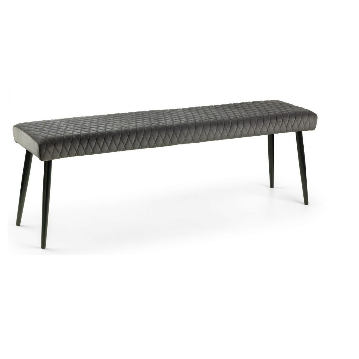 LUXE HIGH BACK BENCH - BLUE - Timber Furniture