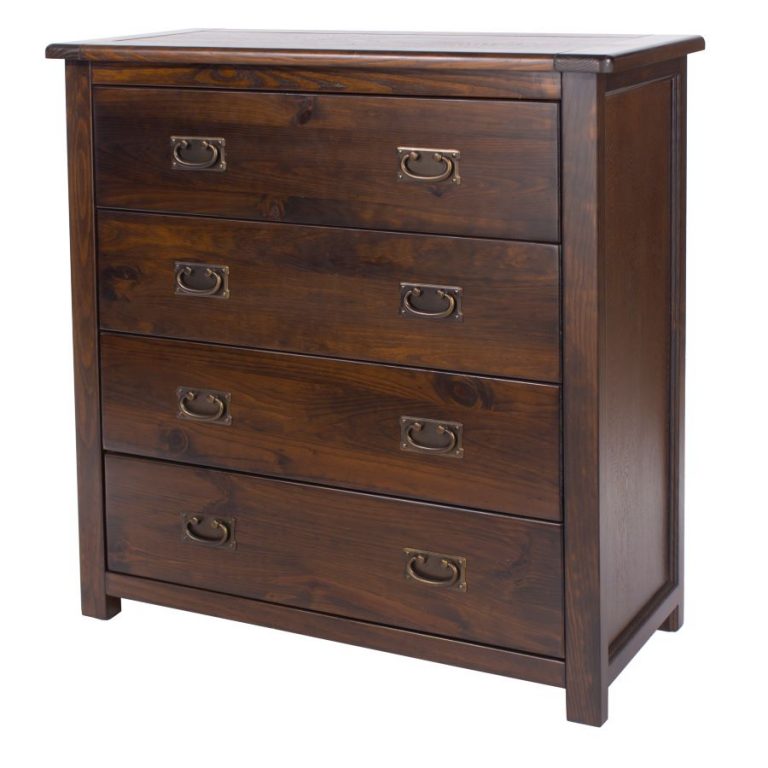 Boston - 4 drawer chest - Timber Furniture