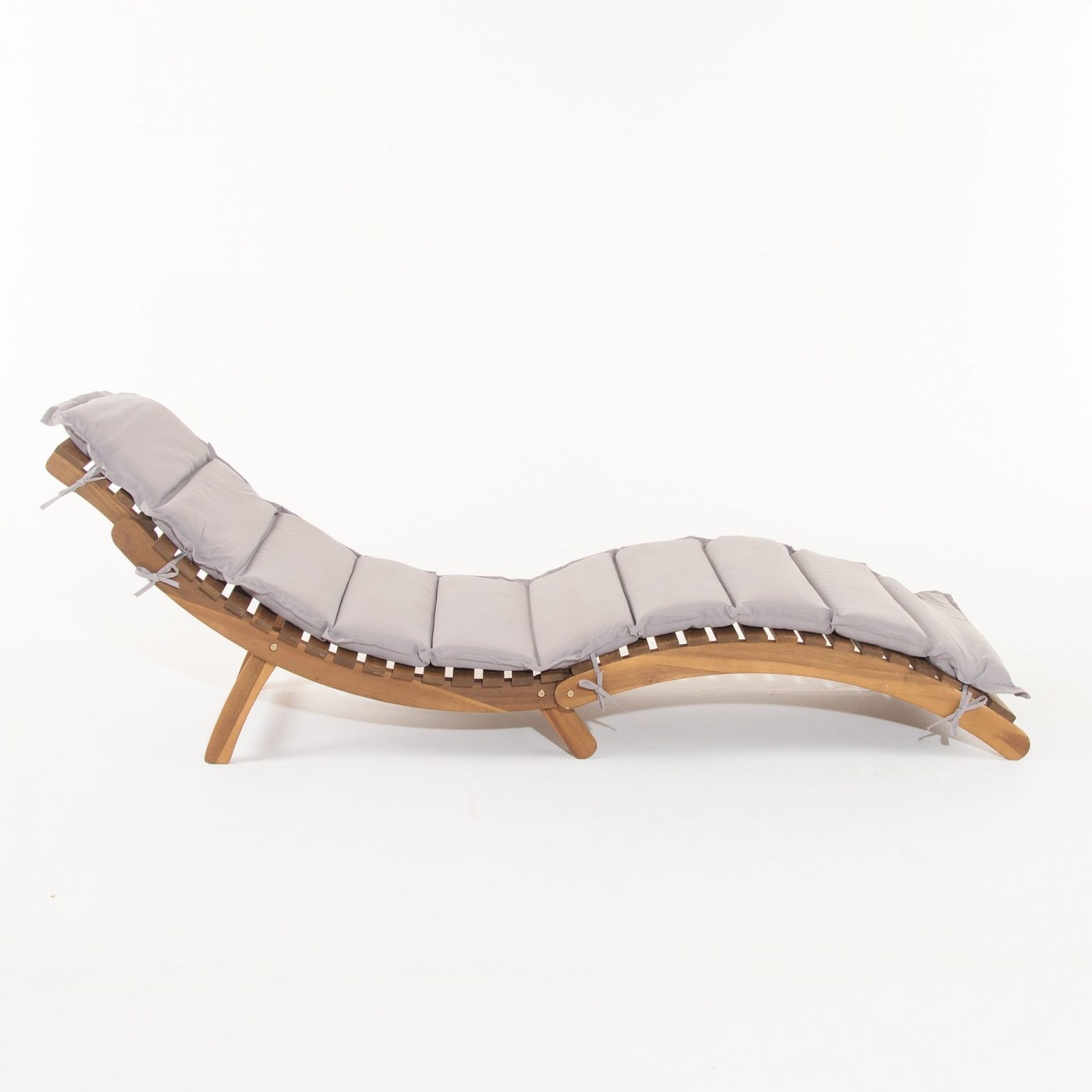 Wave Sun Lounger - Timber Furniture
